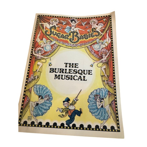 Art | Vintage 79 8 Sugar Babies Burlesque Musical Program Mickey Rooney ...